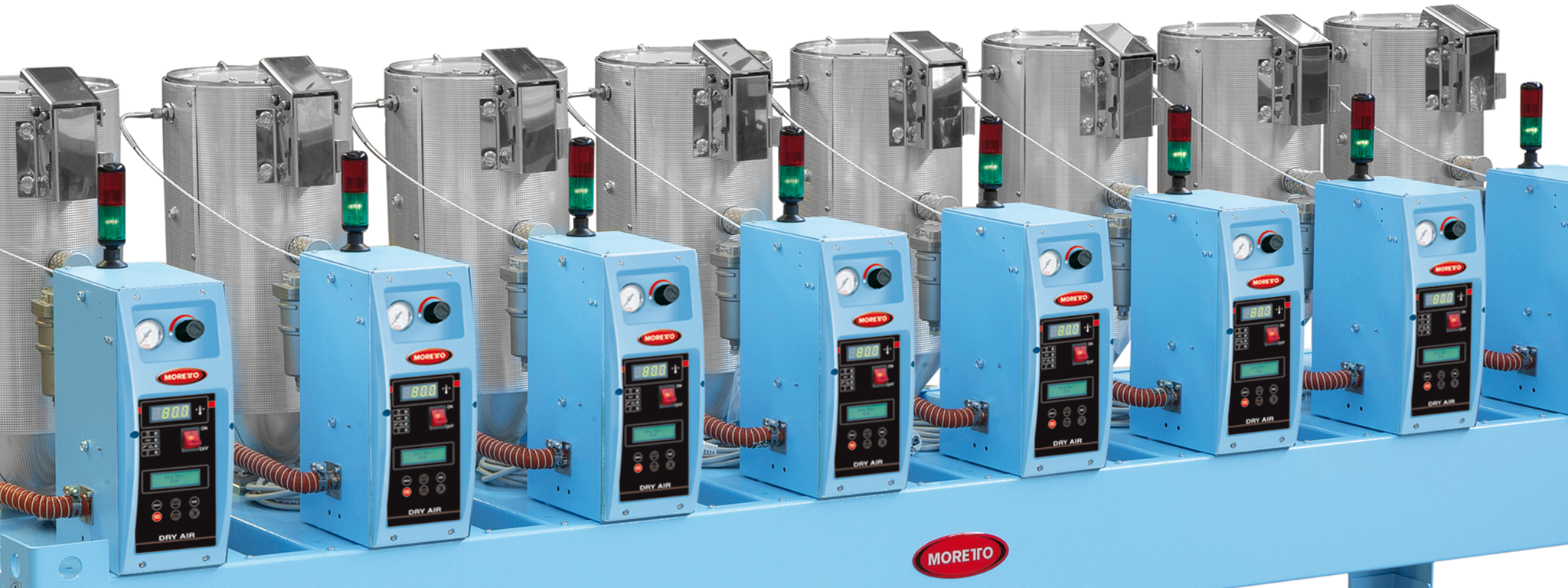Dryer - Hopper Configurations | Moretto USA Corp.