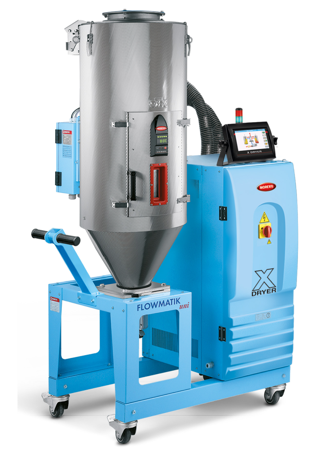 CRD - Trockner - Konfigurationen des Trichters | Moretto S.p.A.