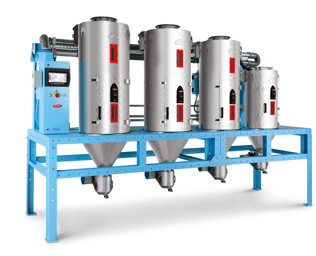 TMT - Trockner - Konfigurationen des Trichters | Moretto S.p.A.